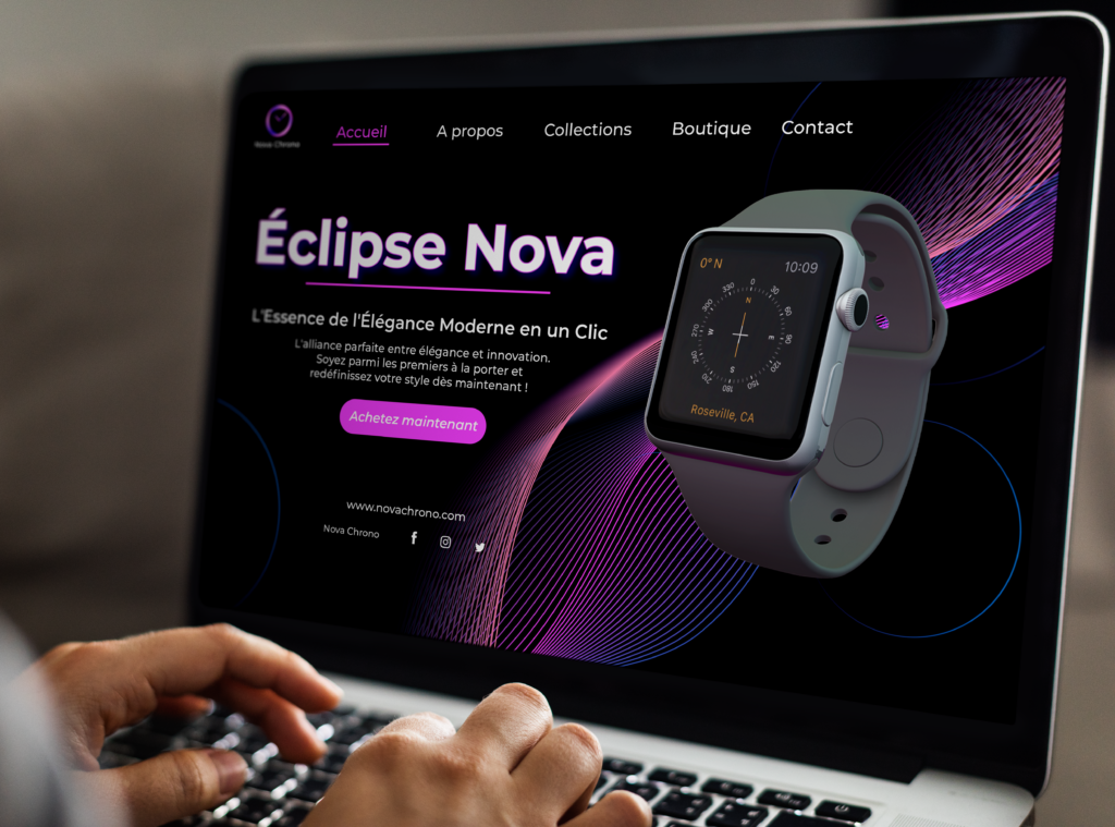 Nova Chrono - Portfolio - Sébastien PETYNIAK